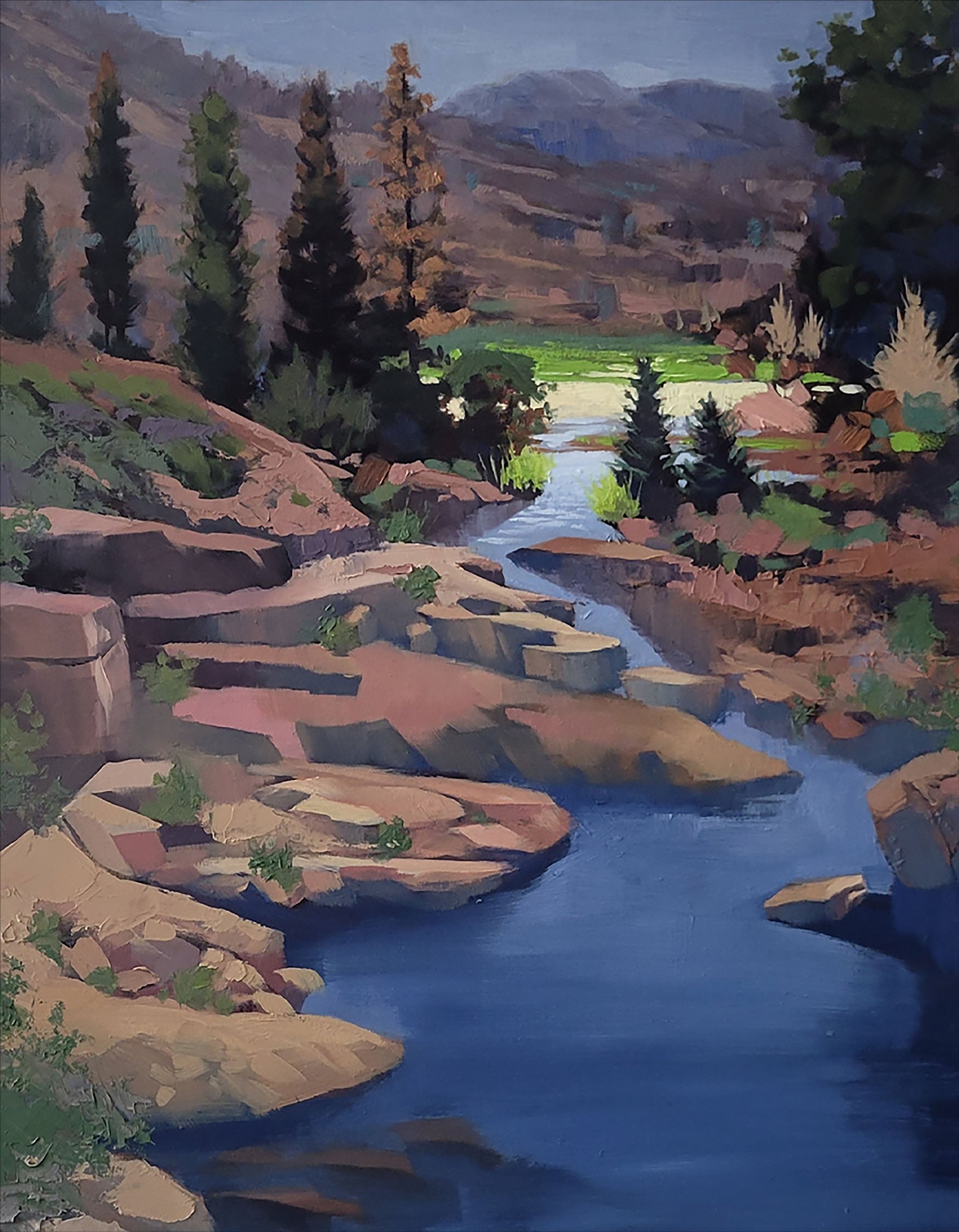 Into Lilly Lake – Artist Michael